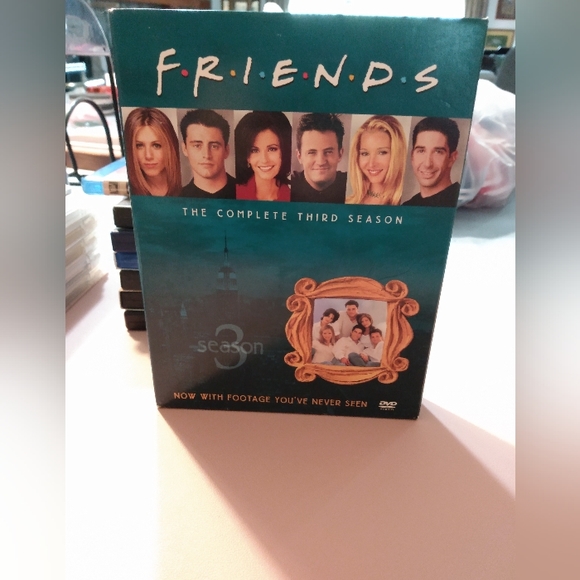 Media | Friends The Complete Third Season And Glee Encore Dvd | Poshmark